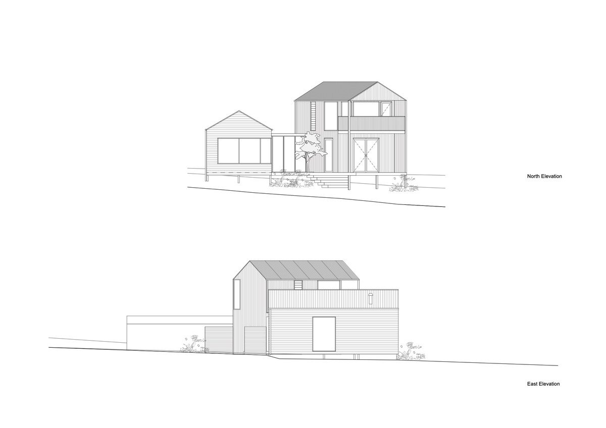 This compact home is a contemporary take on the classic Aussie shack