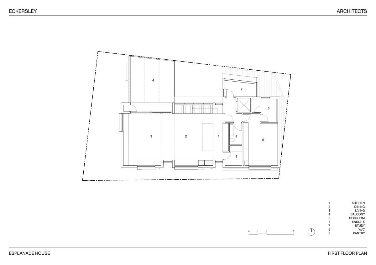 Upside down house makes the most of neighbouring park