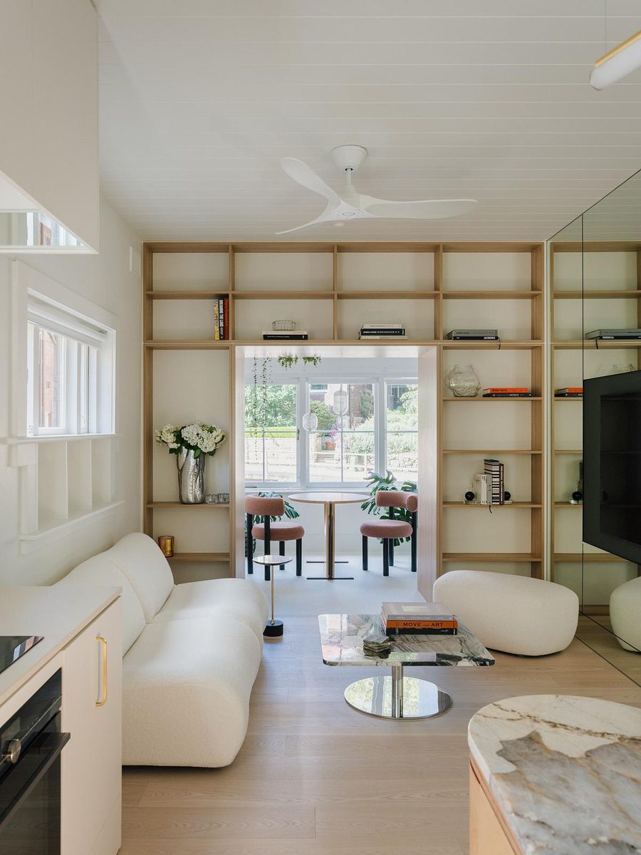 Space saving and design tricks help these downsizers live large