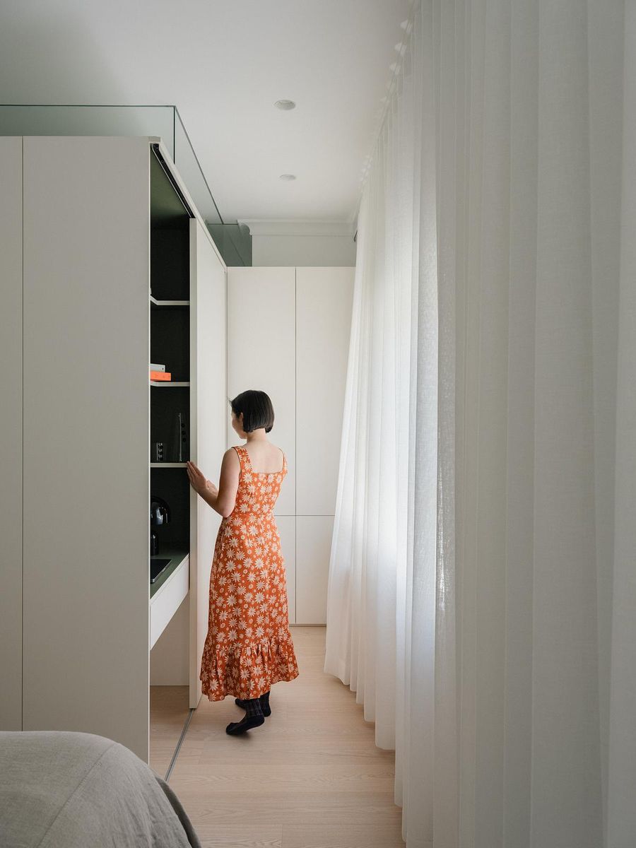 Space saving and design tricks help these downsizers live large