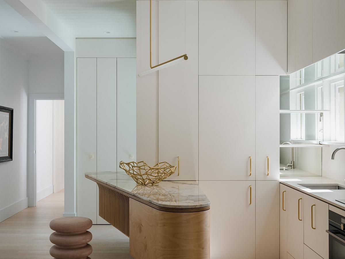 Space saving and design tricks help these downsizers live large