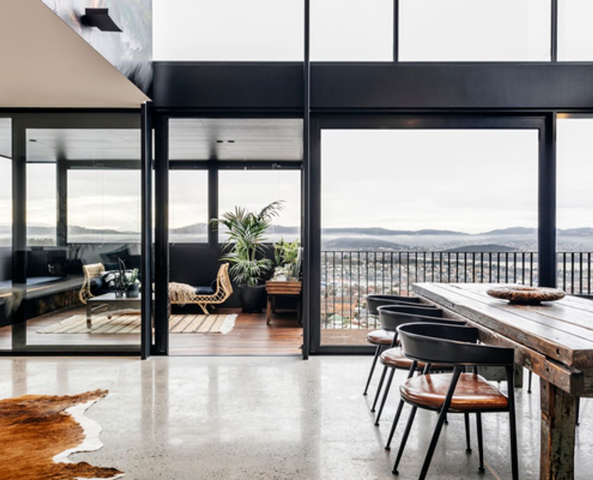 Voids, Volume and Views. This Warehouse-inspired Home Has It All…