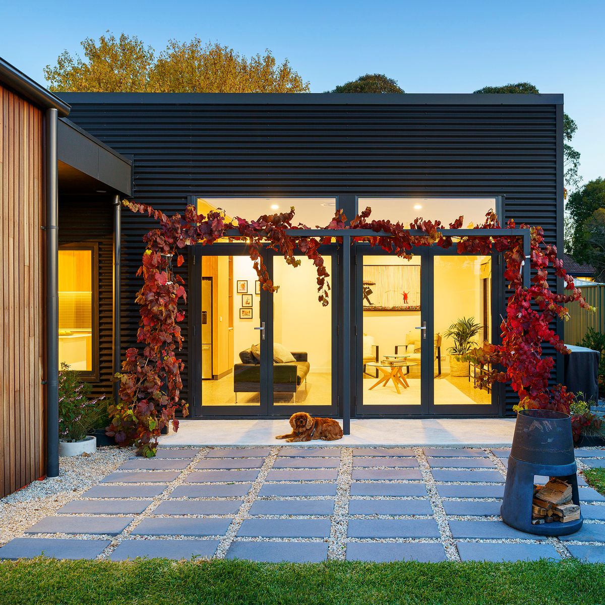 A New Townhouse Nestled in the Quiet Streets of a Country Town