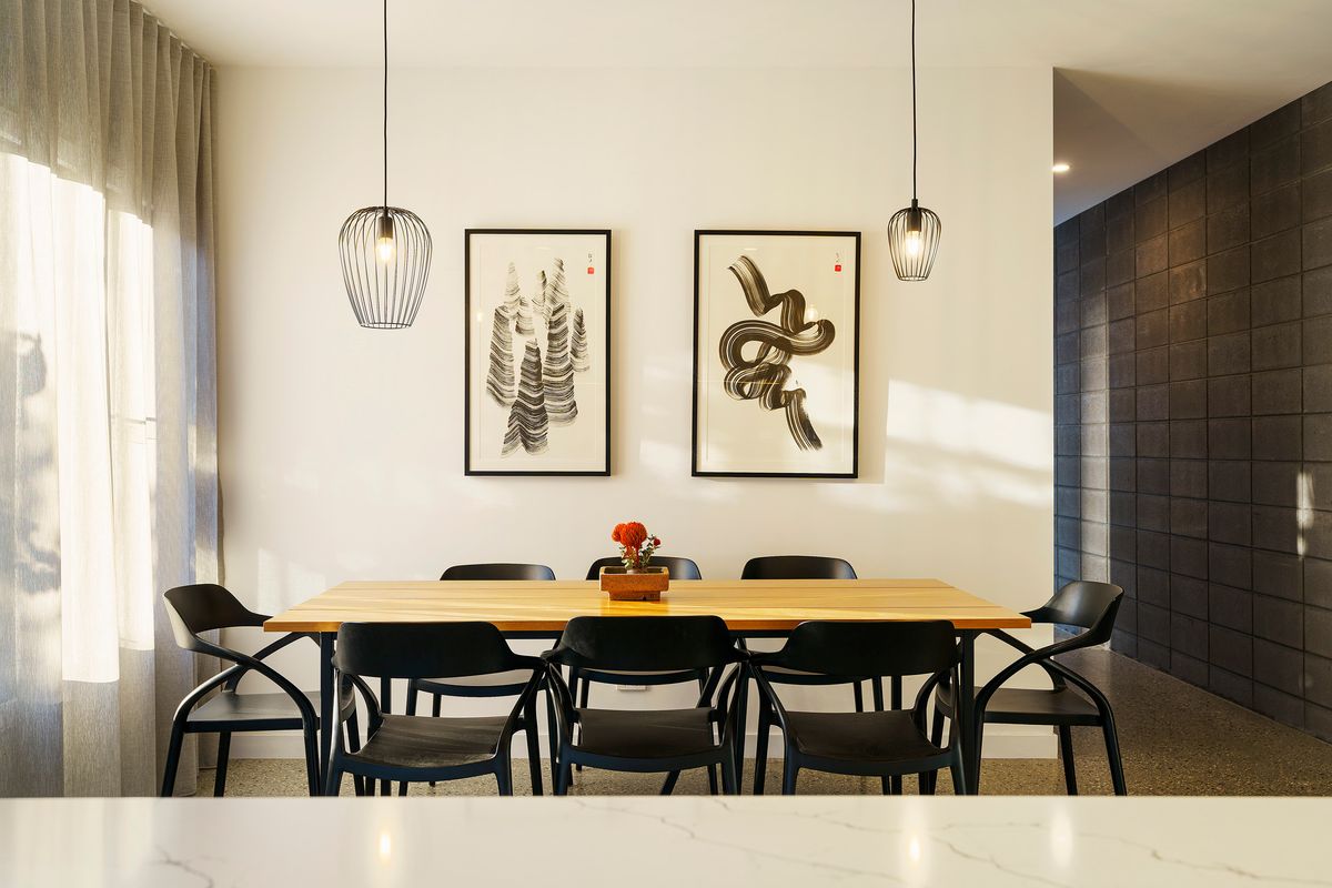 A New Townhouse Nestled in the Quiet Streets of a Country Town