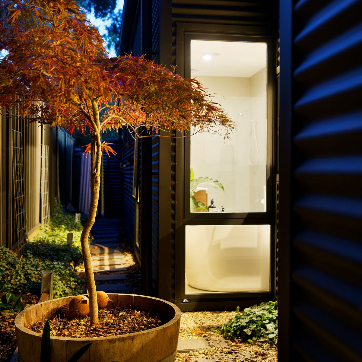 A New Townhouse Nestled in the Quiet Streets of a Country Town