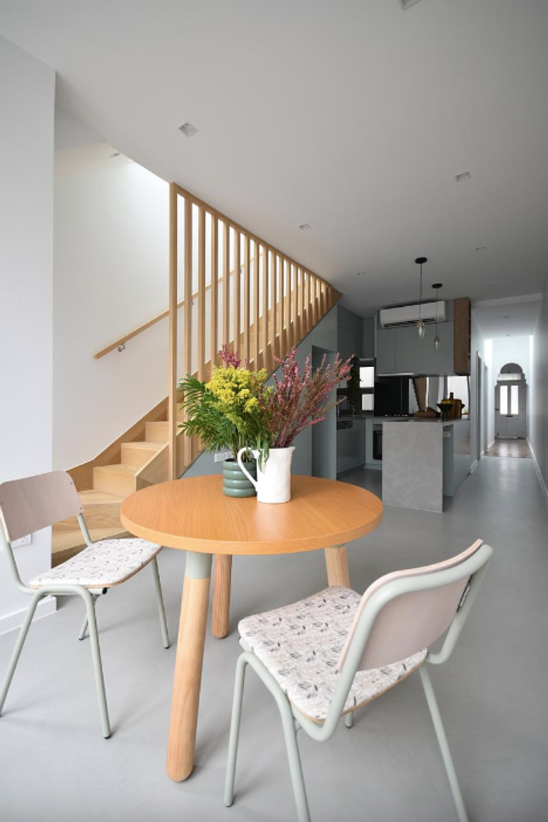 Terrace Transformation: Maximising space on a long, narrow site