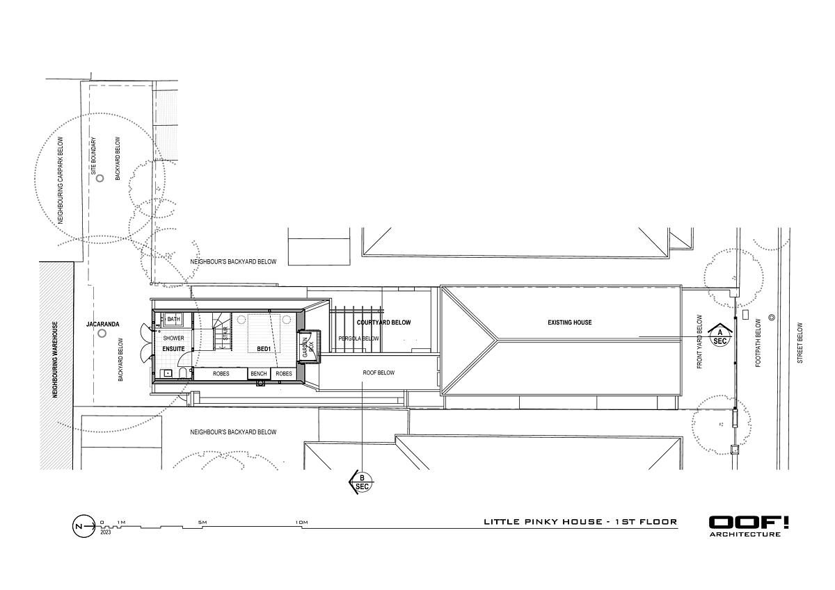 A multigenerational 'share house' for mother and adult daughter