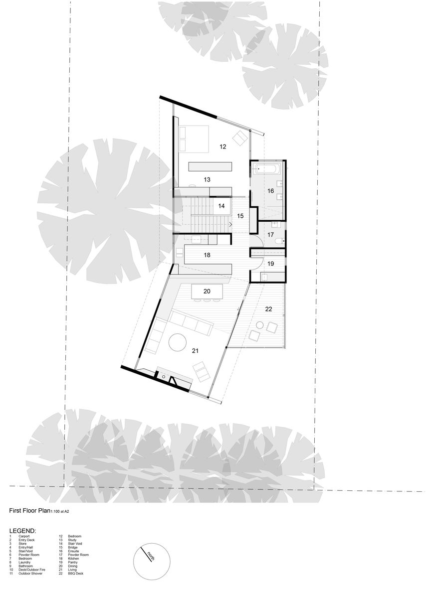 What would a marine lovers’ house on a coastal reserve look like?