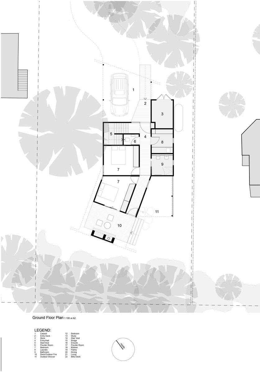 What would a marine lovers’ house on a coastal reserve look like?