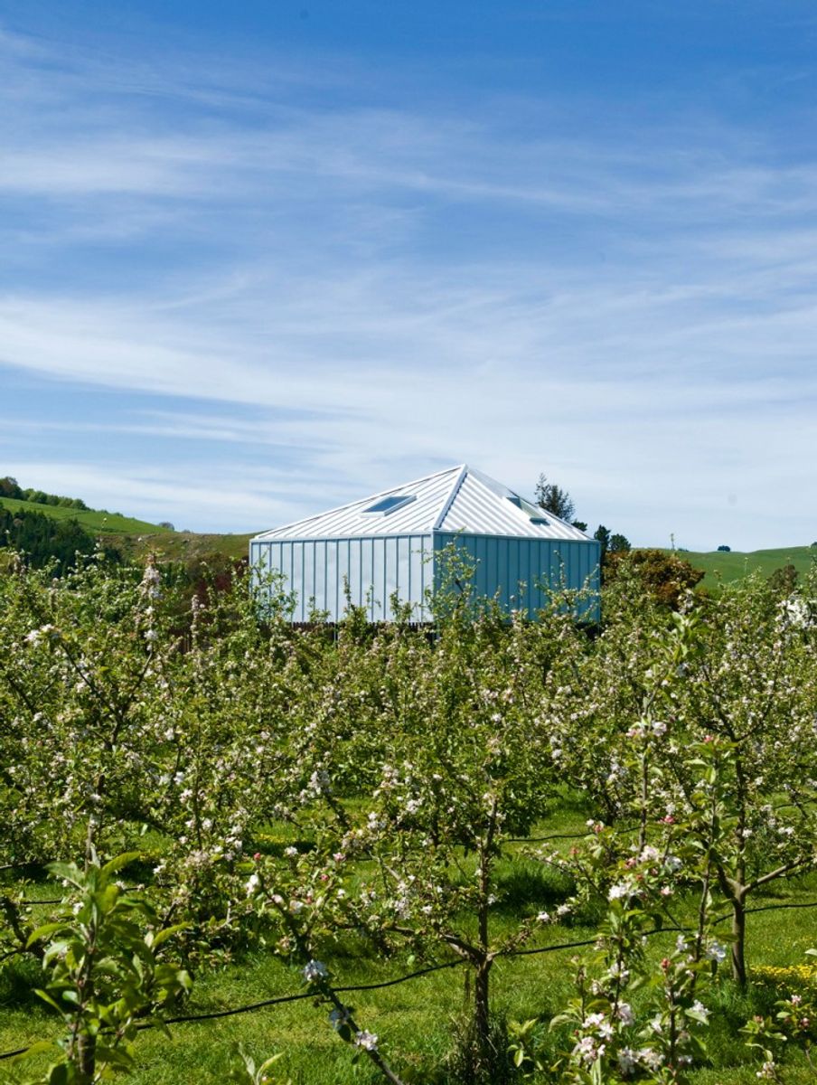 Serene McKenzie House is Nestled in the Middle of an Apple Orchard