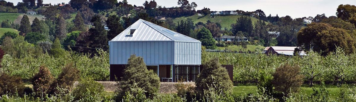 Serene McKenzie House is Nestled in the Middle of an Apple Orchard