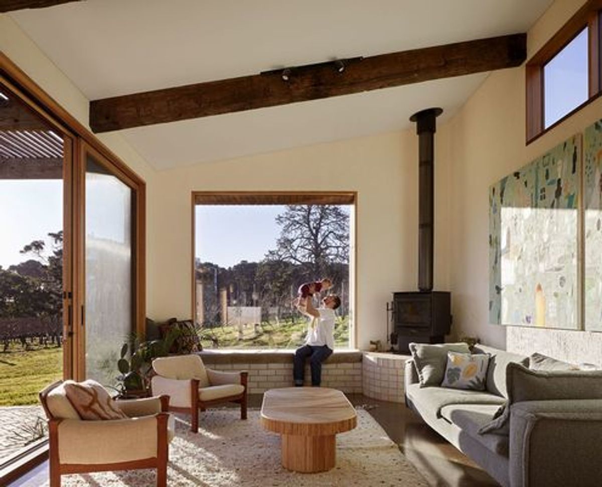 Originally Built As a Weekender, They Loved It so Much They Moved In!