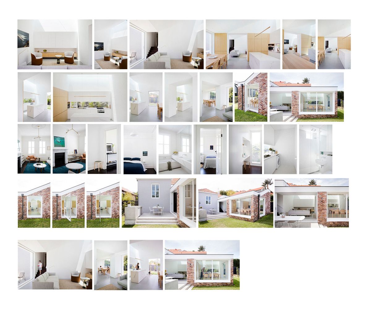 New Addition Steps Down Half a Level to Reunite House and Garden