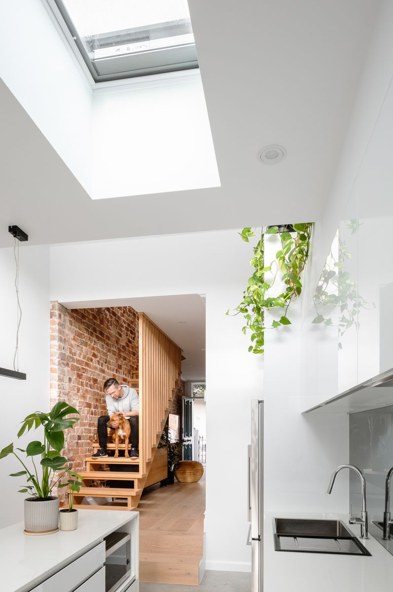 Light and Bright Addition Turns This Tiny Terrace Into Spacious Home