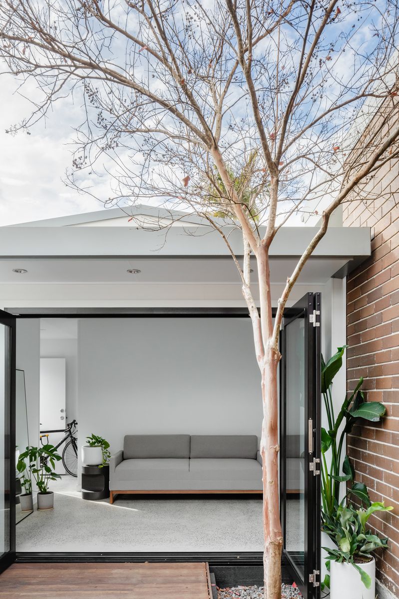 Light and Bright Addition Turns This Tiny Terrace Into Spacious Home