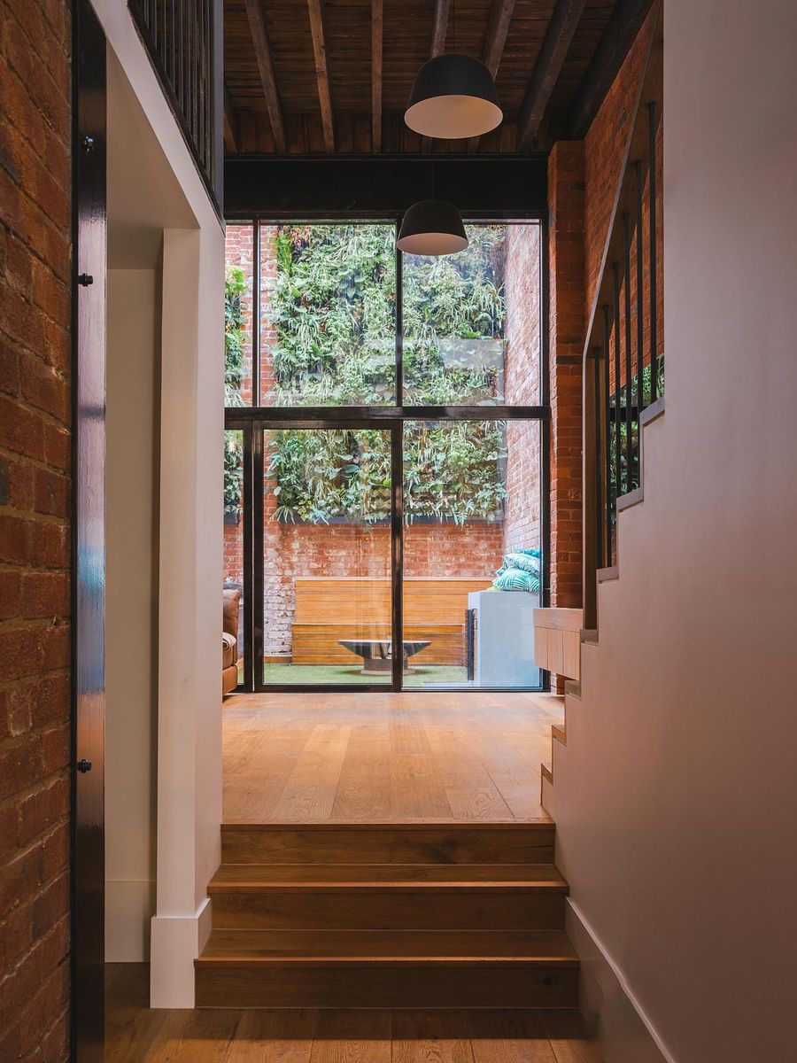 Renovation of a warehouse conversion creates and inner-city oasis