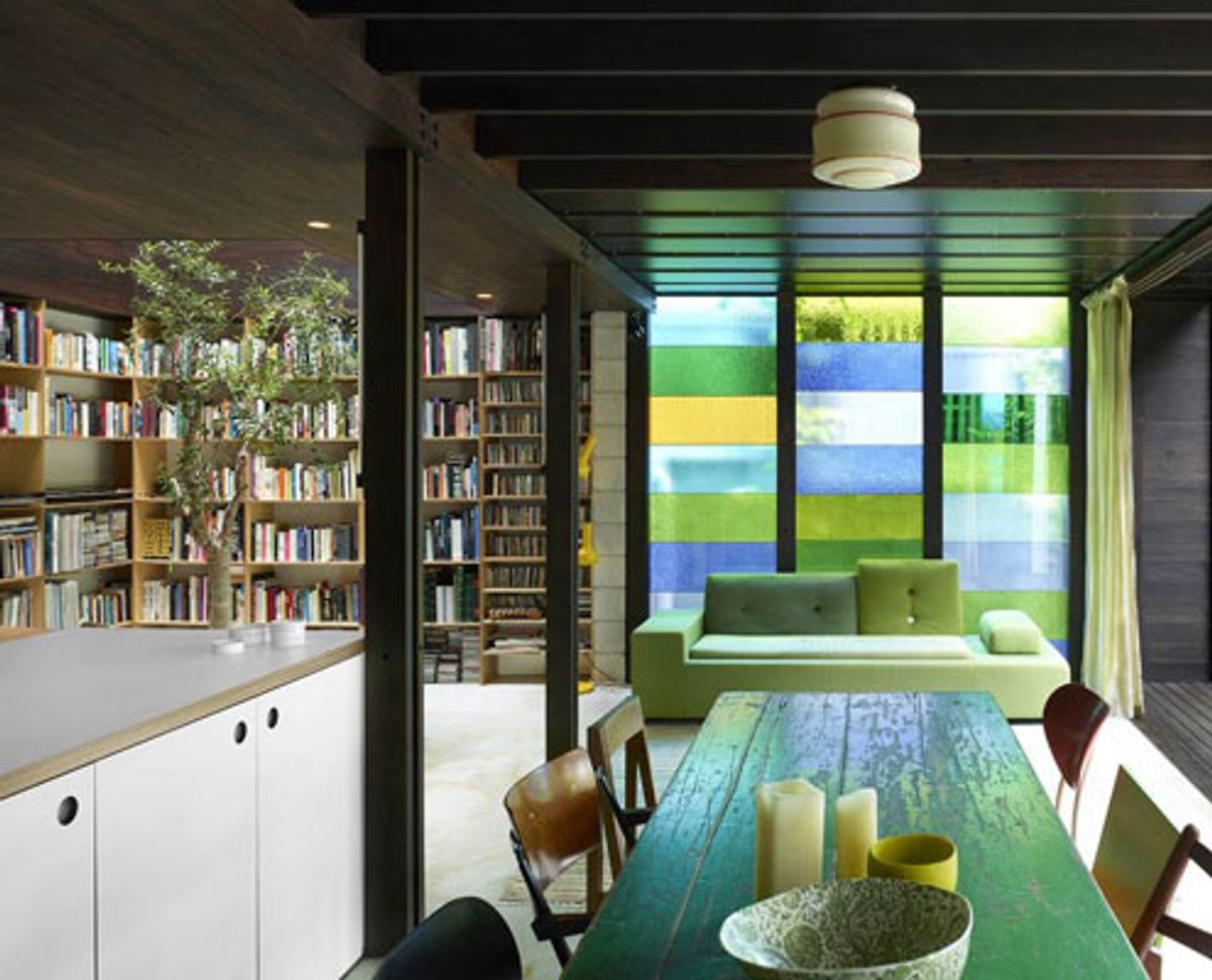 Raven Street House Has Curtains and Shutters Where You'd Expect Walls