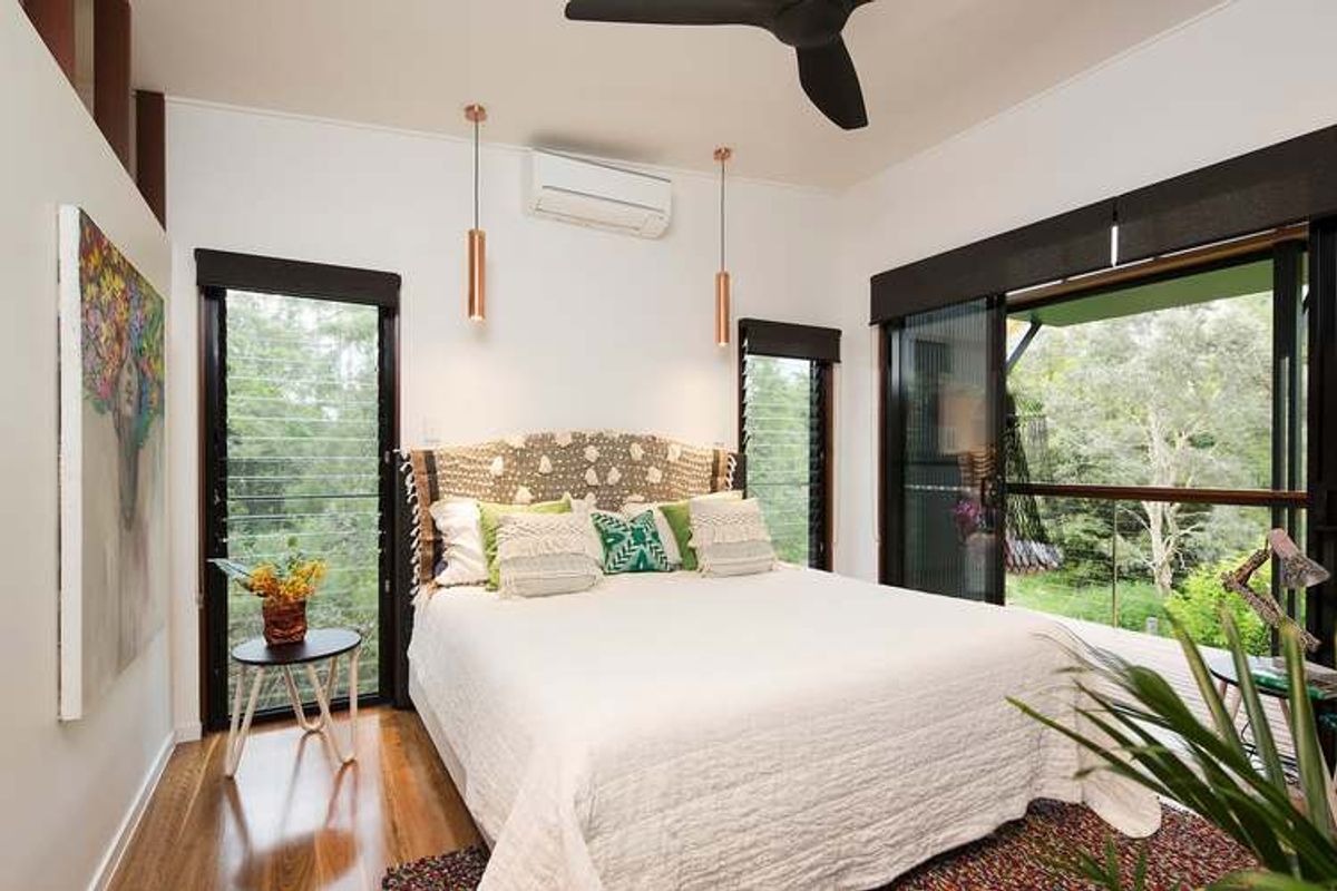 This Modern Tropical Home is a Granny Flat for a Hip Elderly Couple