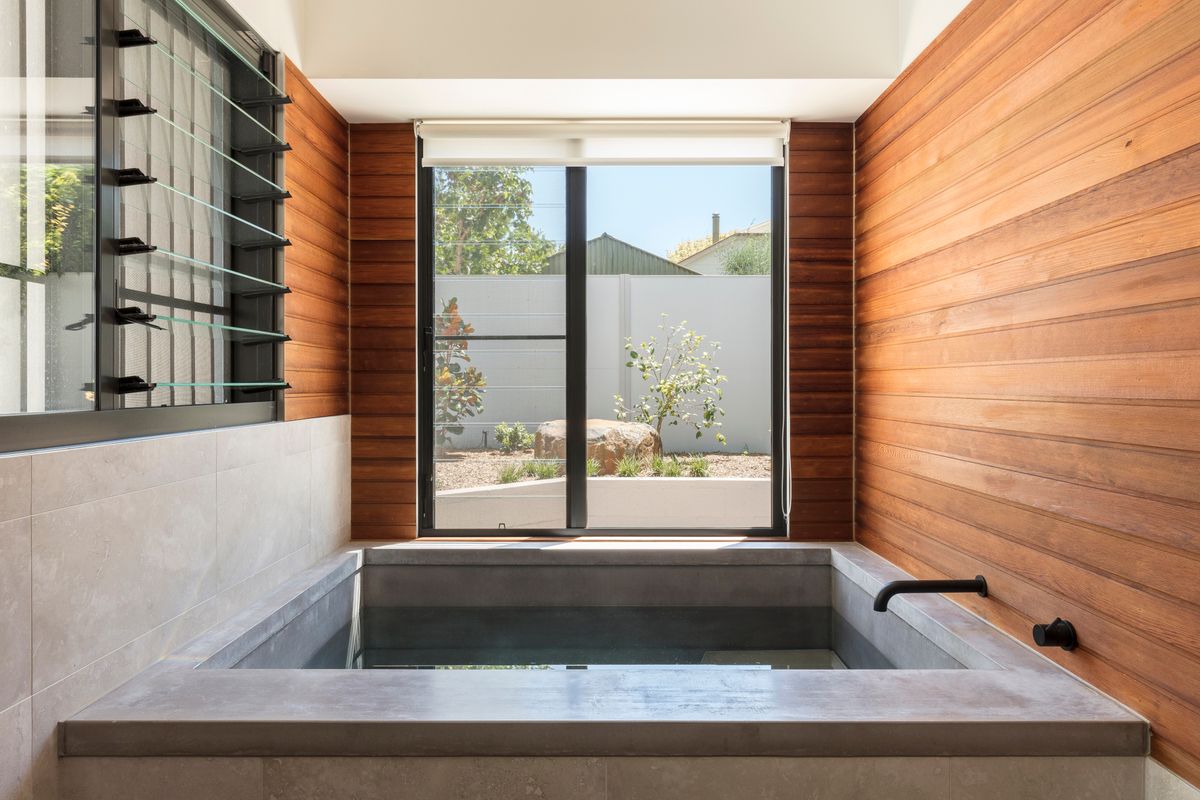 North Facing Living Spaces Provide Space and Light to This Home
