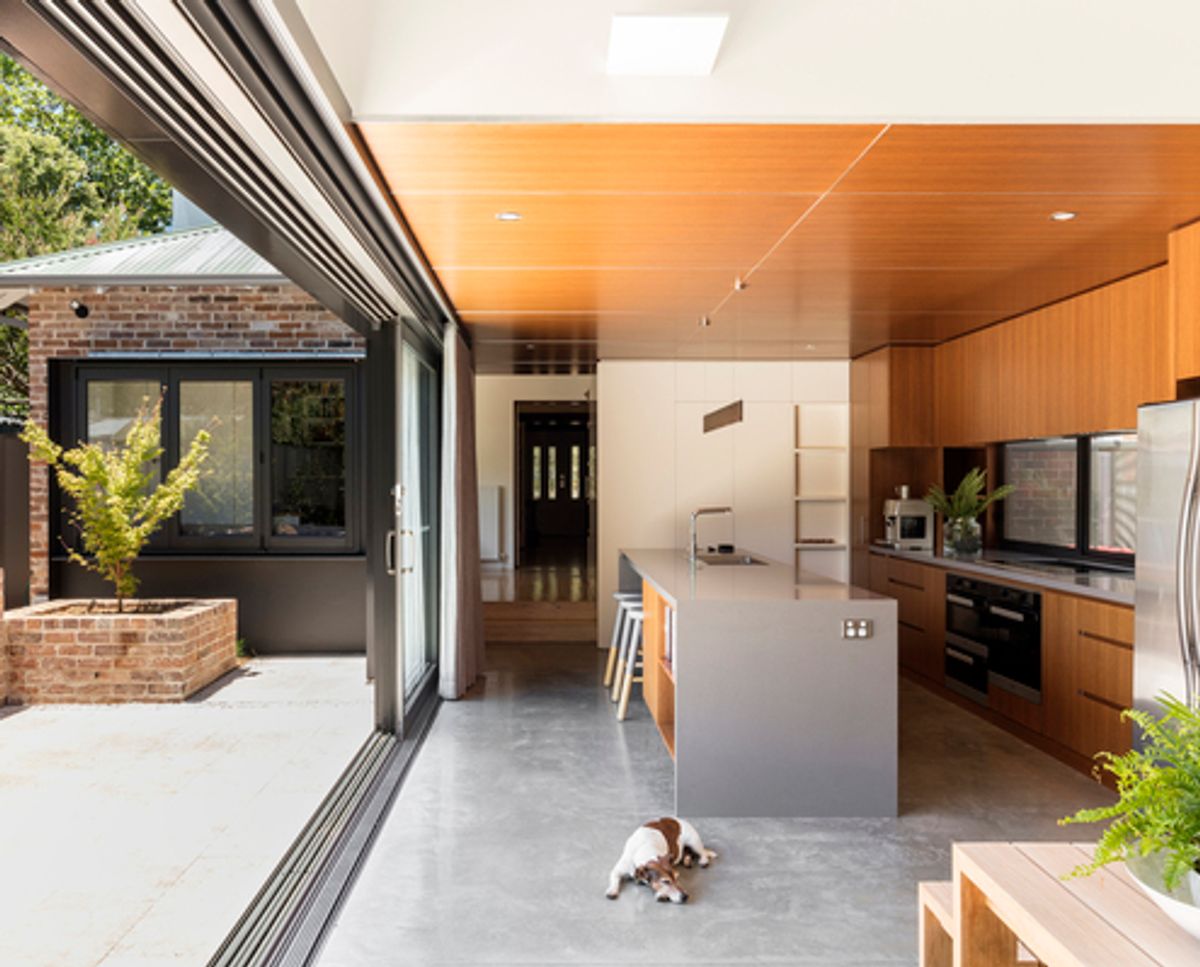 North Facing Living Spaces Provide Space and Light to This Home