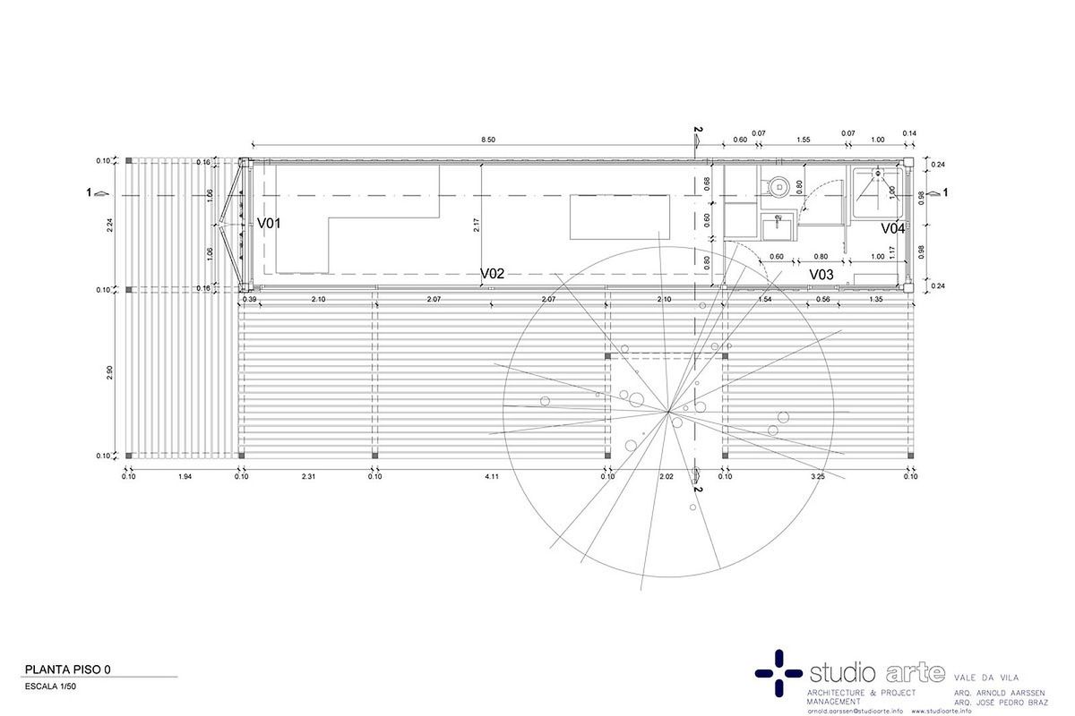 Rusty Shipping Container Transformed into a Glamorous Guest House