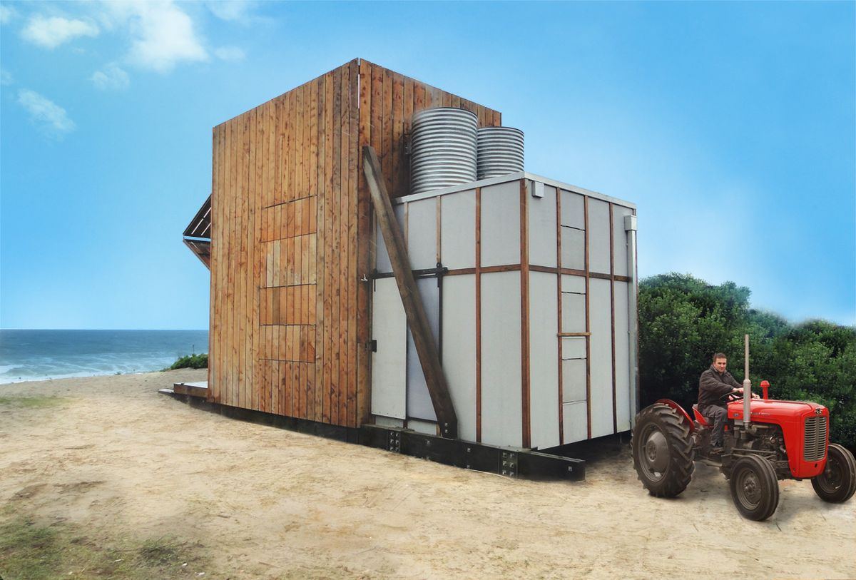 Sled House: A House You Can Relocate With a Tractor?