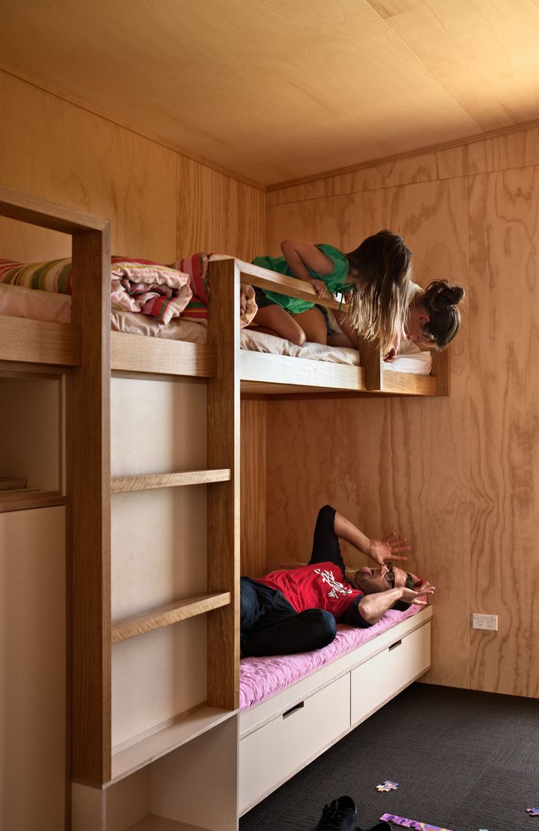Beach House Designed and Built by a Group of Architecture Students
