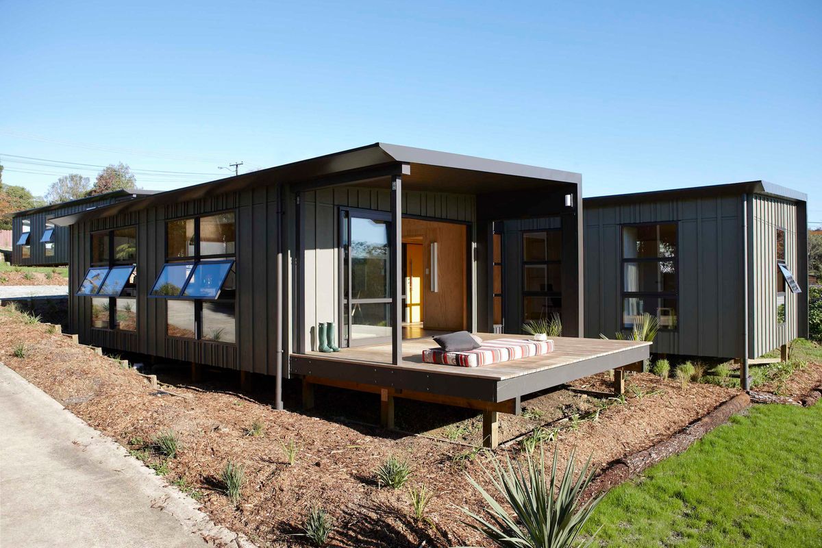 Architecture Students Also Design and Build Two Community Houses