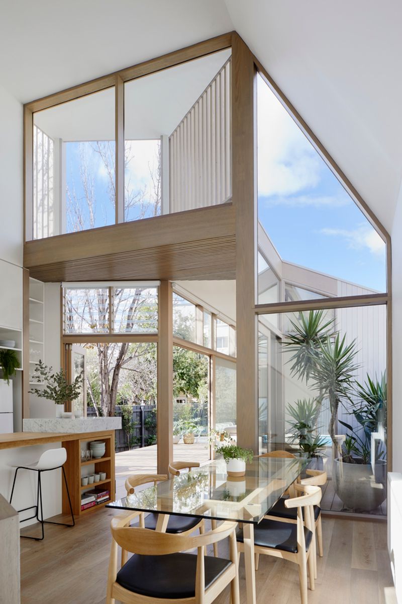 A New Two-storey House That Won't Upset the Neighbours?