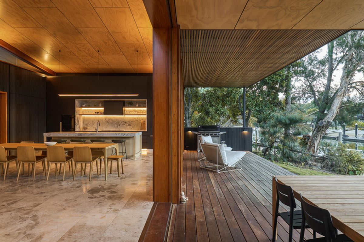 What would an architect’s island getaway for his family look like?