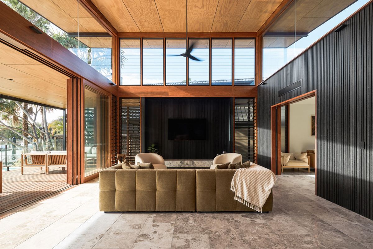 What would an architect’s island getaway for his family look like?