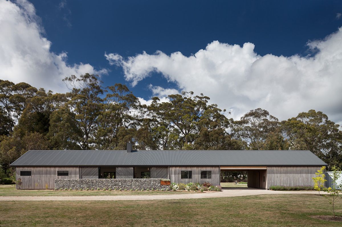 Trentham Long House Has Old World Charm in a Modern Package