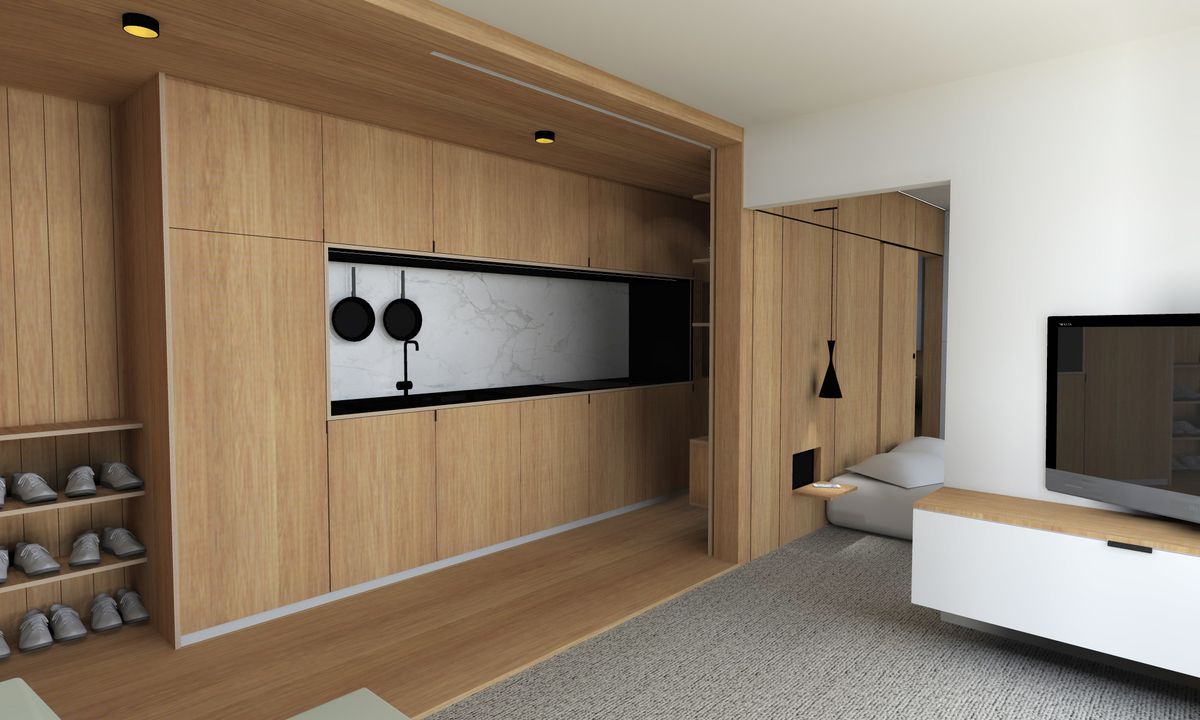 This Compact Apartment is Like a Transformer to Maximise Space