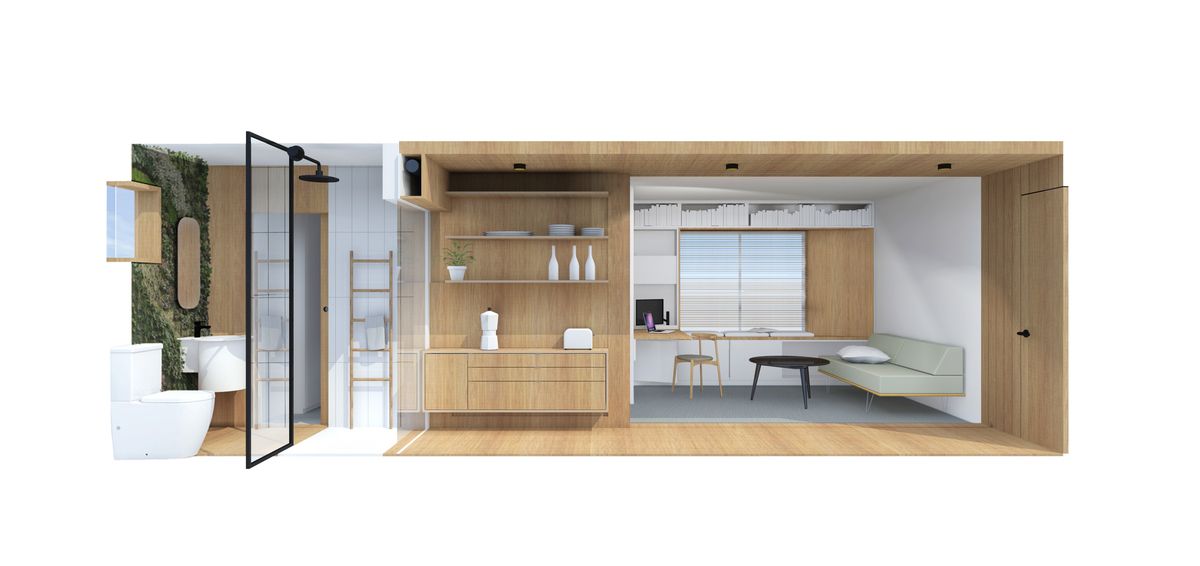 This Compact Apartment is Like a Transformer to Maximise Space