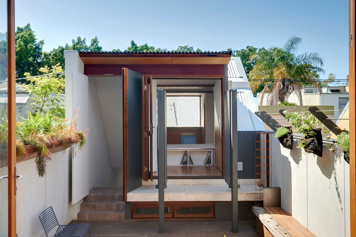 The Renovation of This Terrace Reuses Existing Materials in New Ways