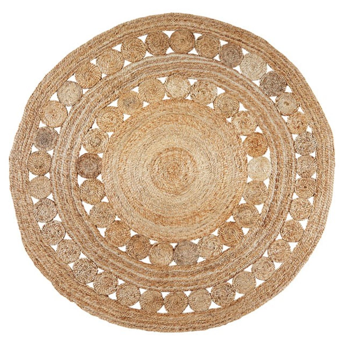 Armadillo & Co Flower Weave Dandelion Rug