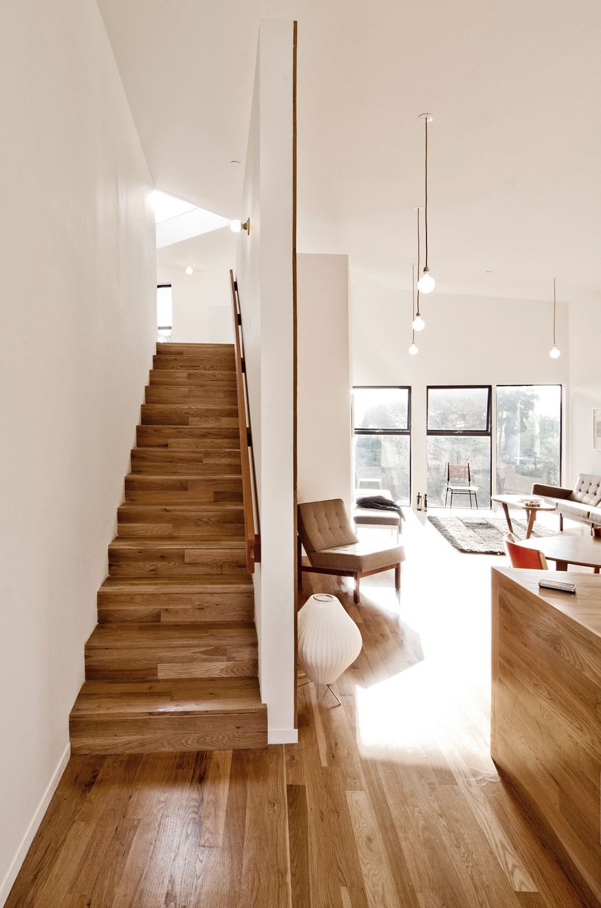 A Single-Space Living Area Helps this Compact Home to Feel Spacious