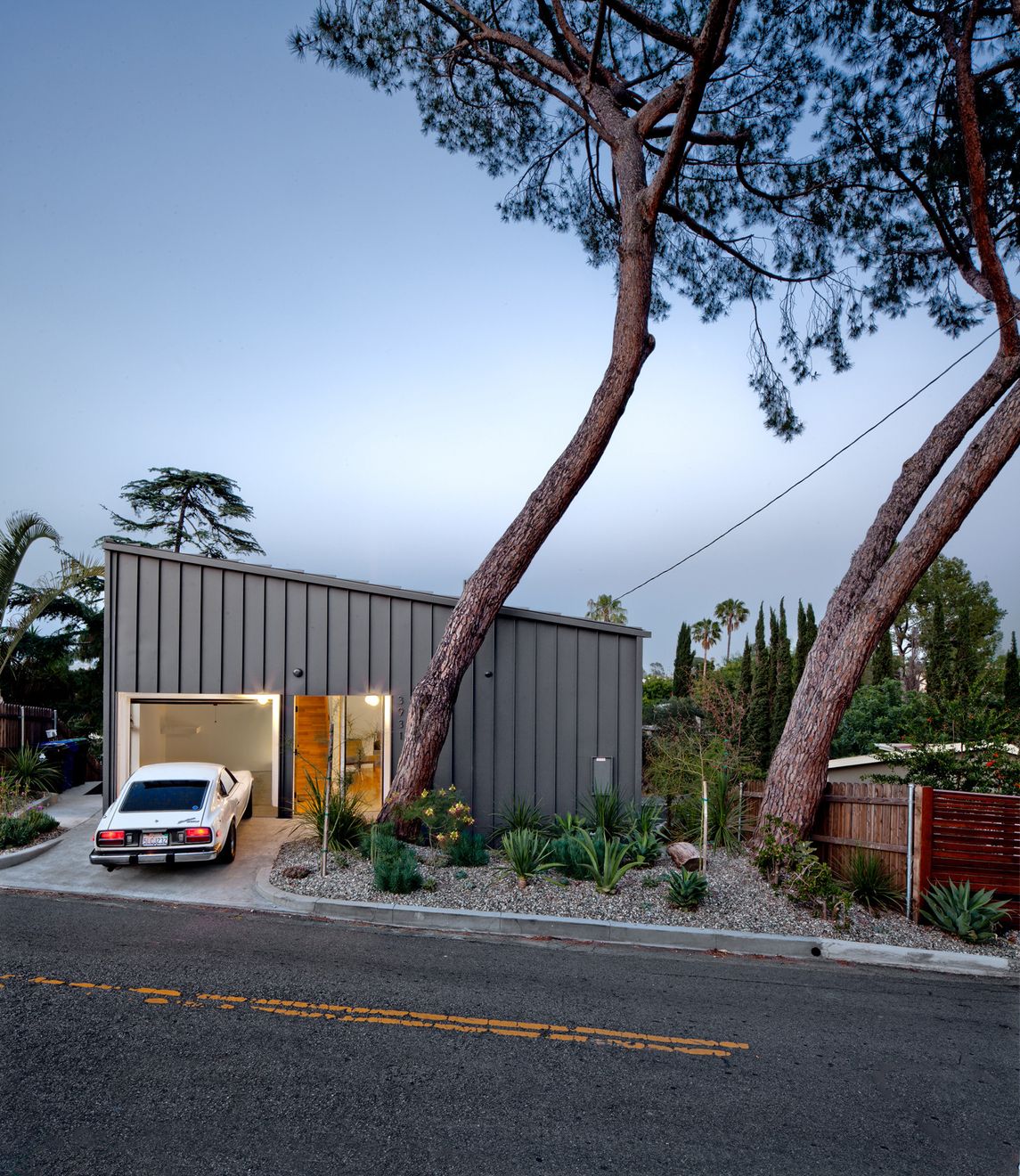 A Single-Space Living Area Helps this Compact Home to Feel Spacious