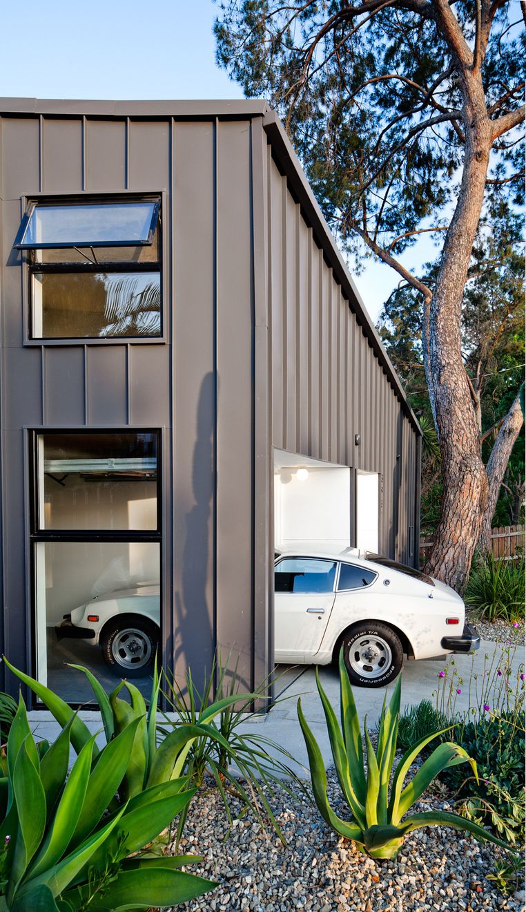 A Single-Space Living Area Helps this Compact Home to Feel Spacious