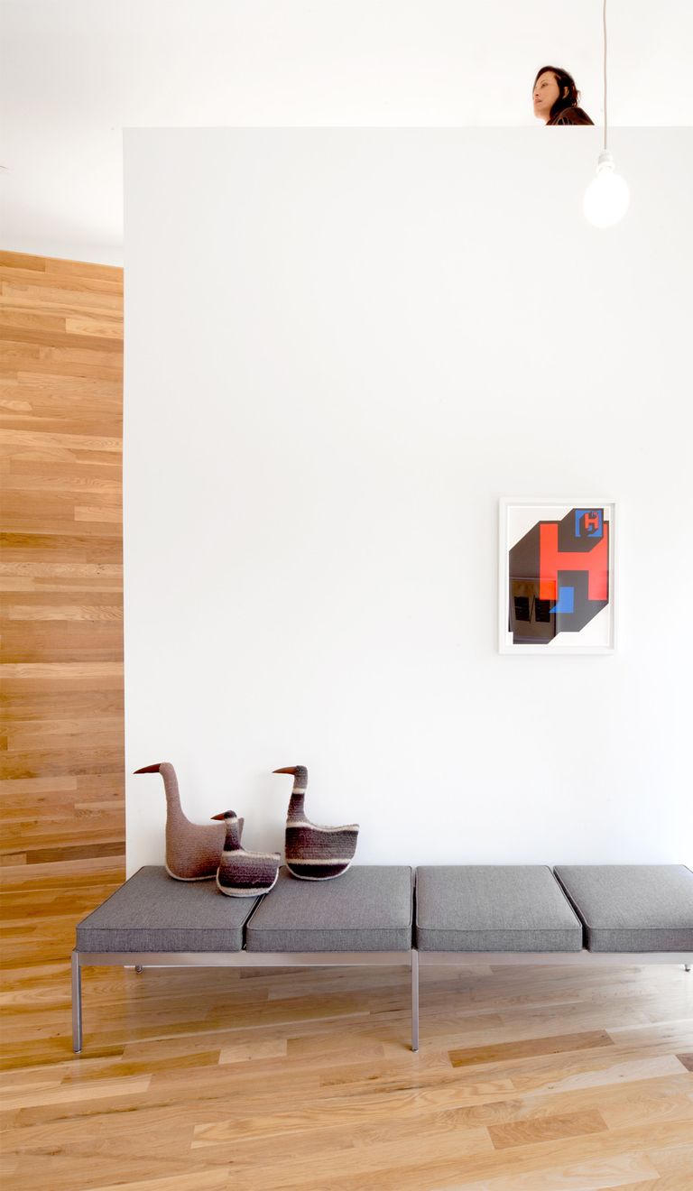 A Single-Space Living Area Helps this Compact Home to Feel Spacious