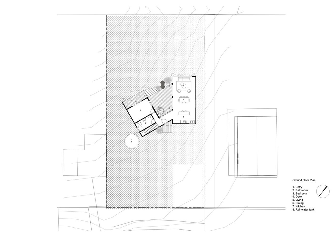 This compact home is a contemporary take on the classic Aussie shack