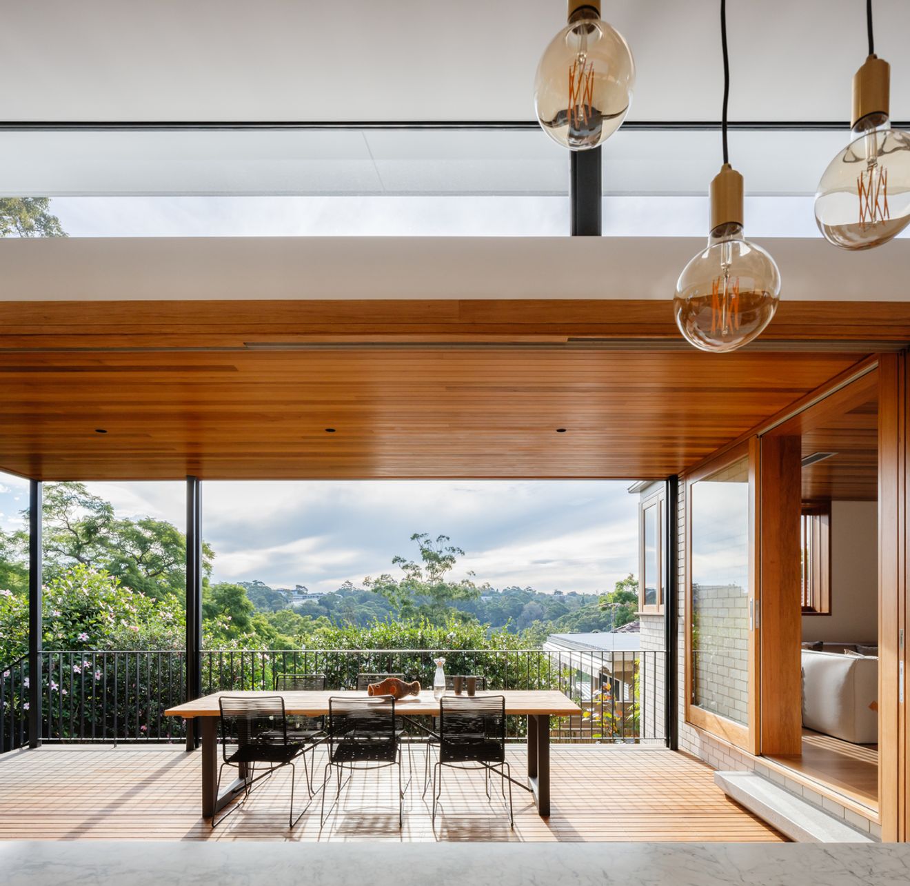 A Modern Take on the Verandah Creates a Connection to the Garden