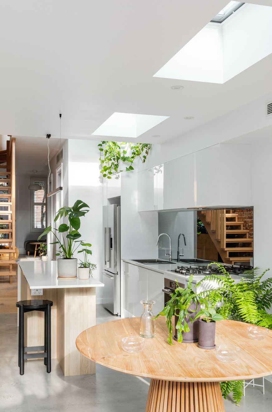 Light and Bright Addition Turns This Tiny Terrace Into Spacious Home