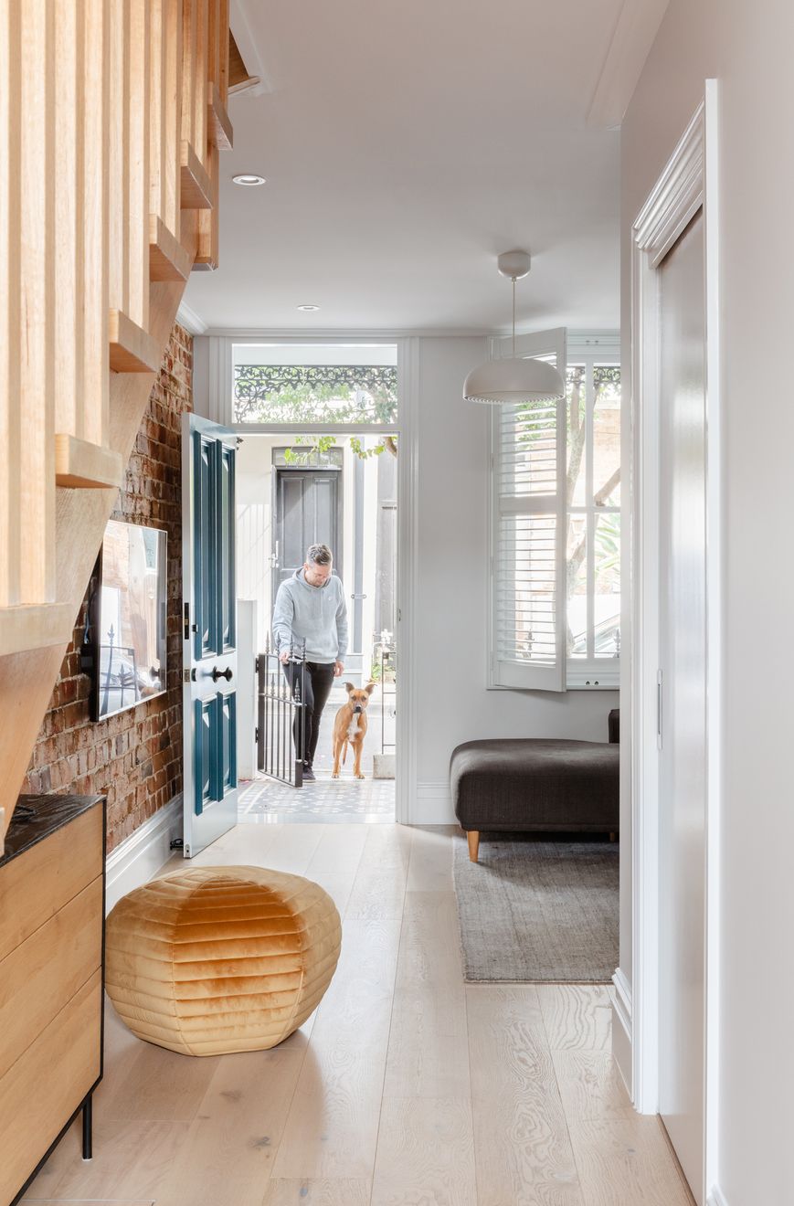Light and Bright Addition Turns This Tiny Terrace Into Spacious Home