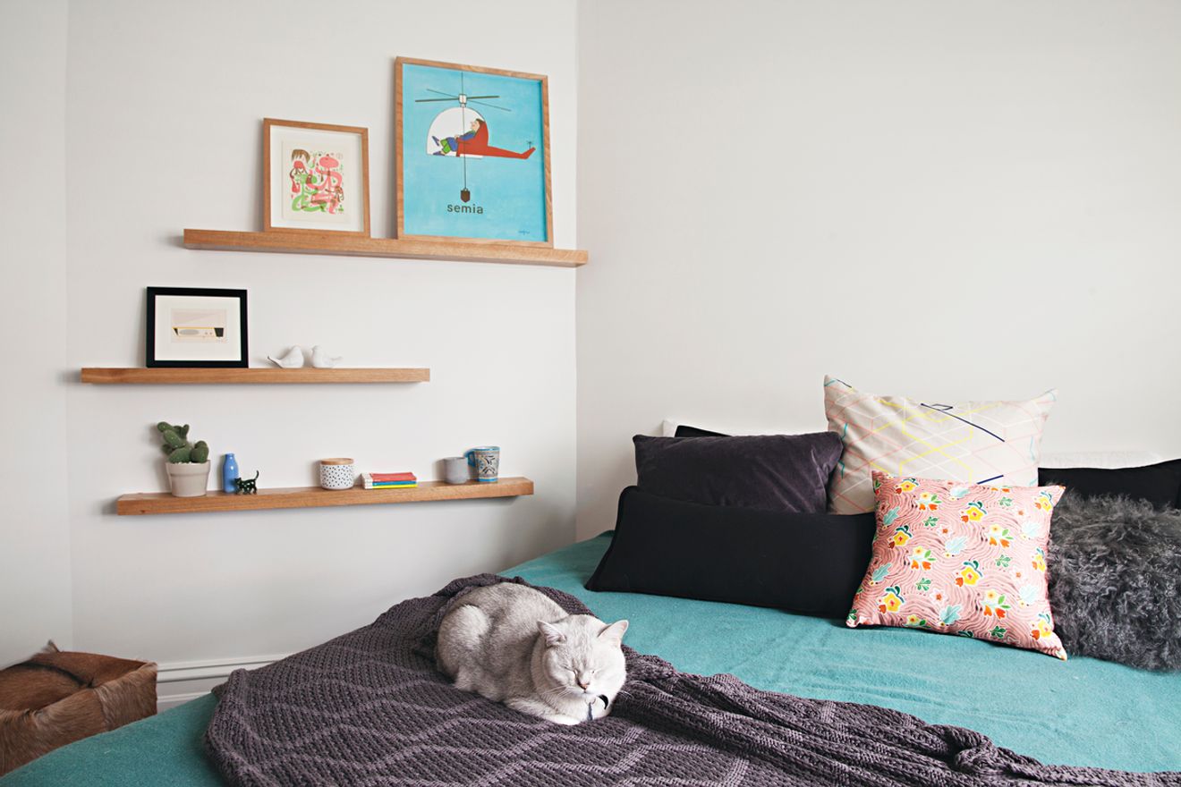 Curving and Perching Overhead, This Addition is Playful and Light