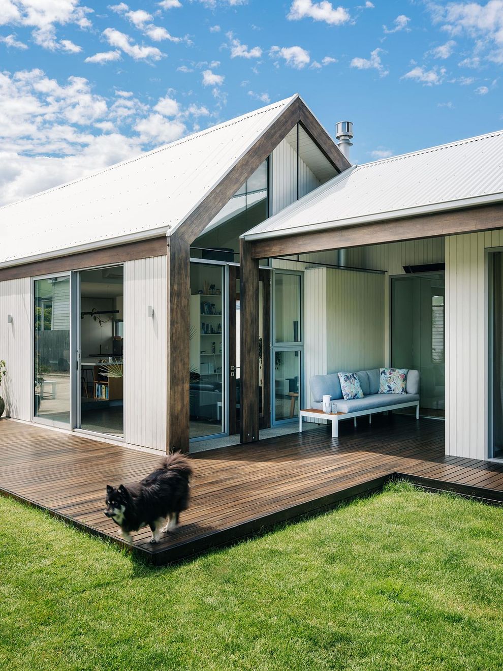 Stage two of a project started over a decade ago completes this home!