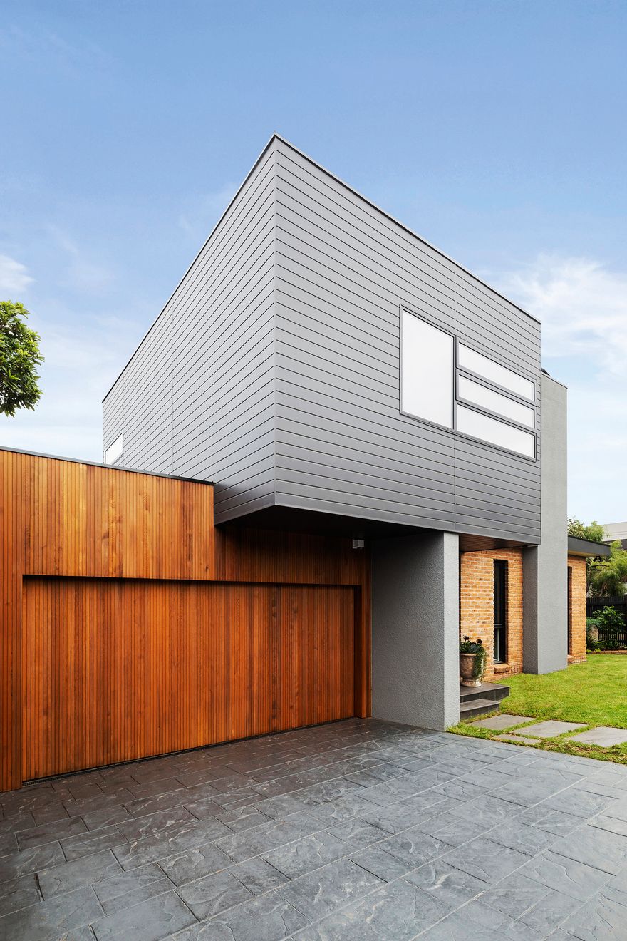 Architect Transforms a '90s Apricot Brick House Into a Modern Home