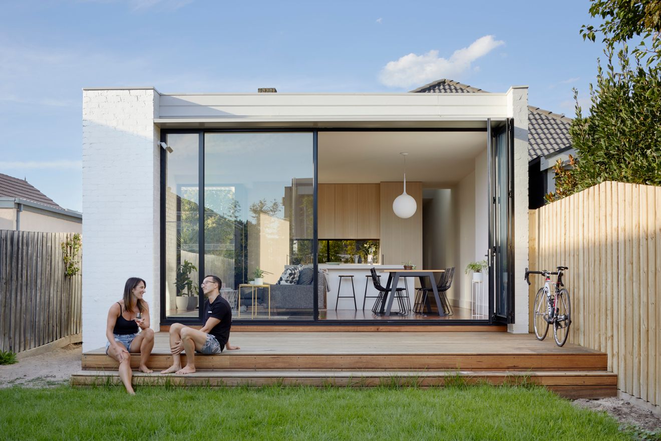A New Rear Living Area Creates a Better Connection to the Outdoors