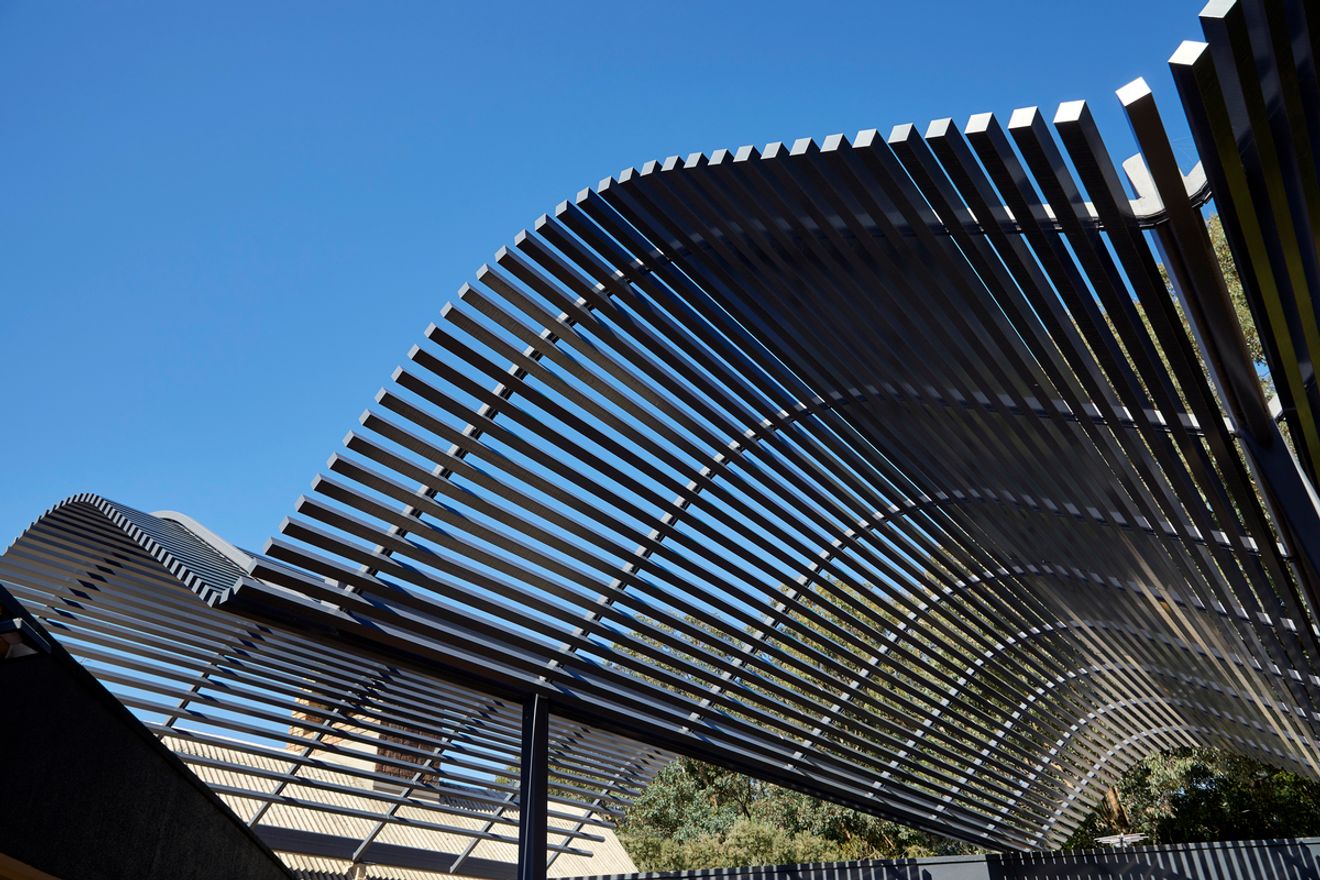 Inspired by the Original Home a New Pergola Improves Outdoor Living
