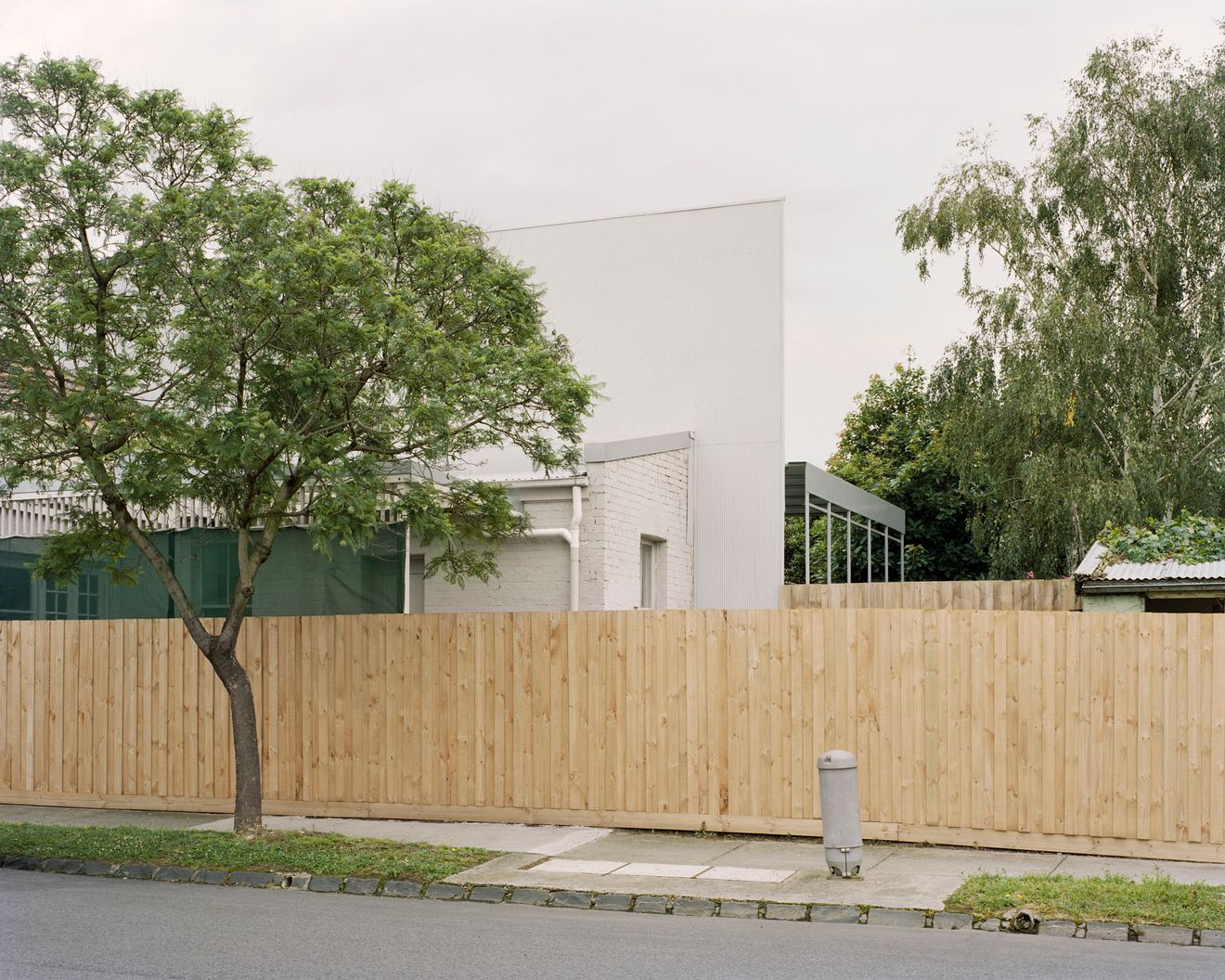 This terrace house renovation creates a lush outlook from every room